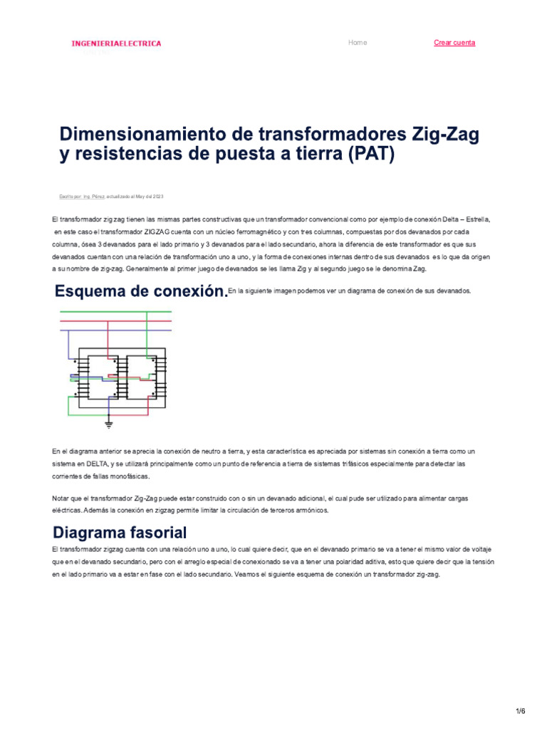 Dimensionamiento de transformadores Zig.. (1) | PDF