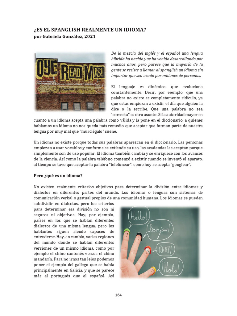 ESPANGLISH | PDF