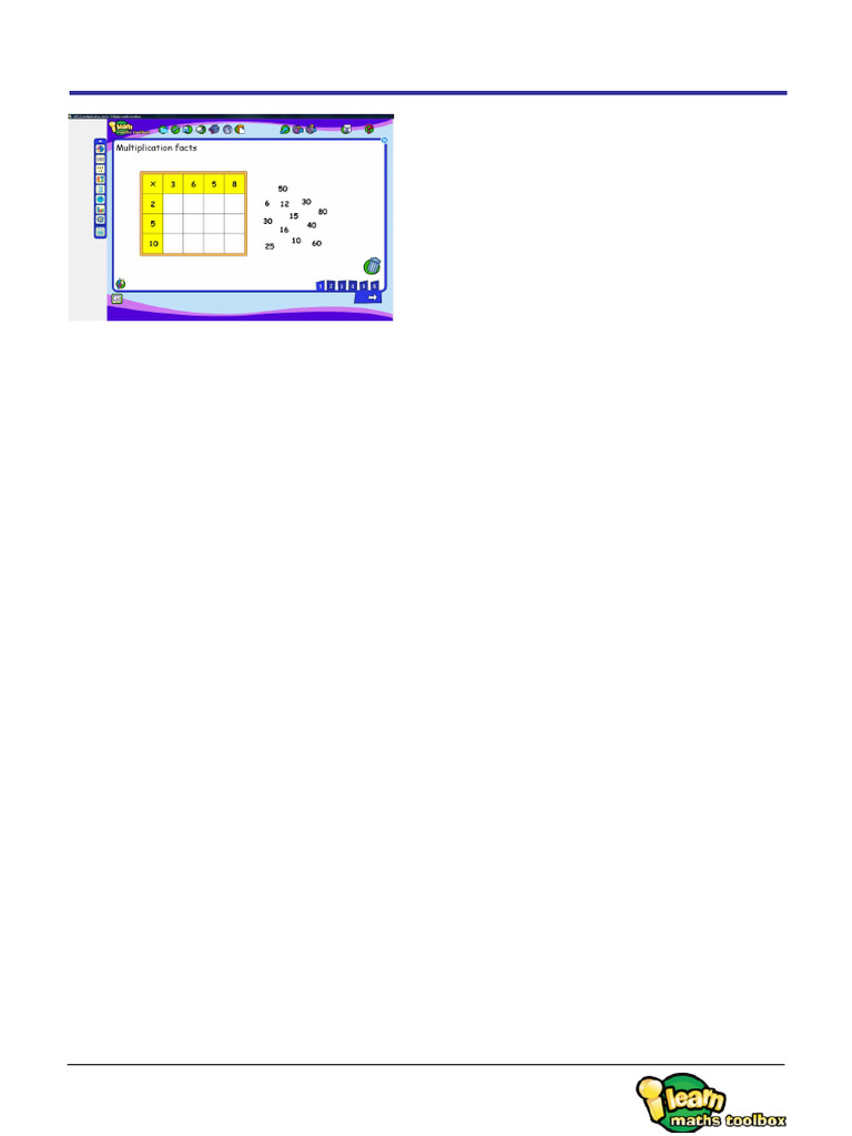 cf2 3 Multiplication Facts | PDF