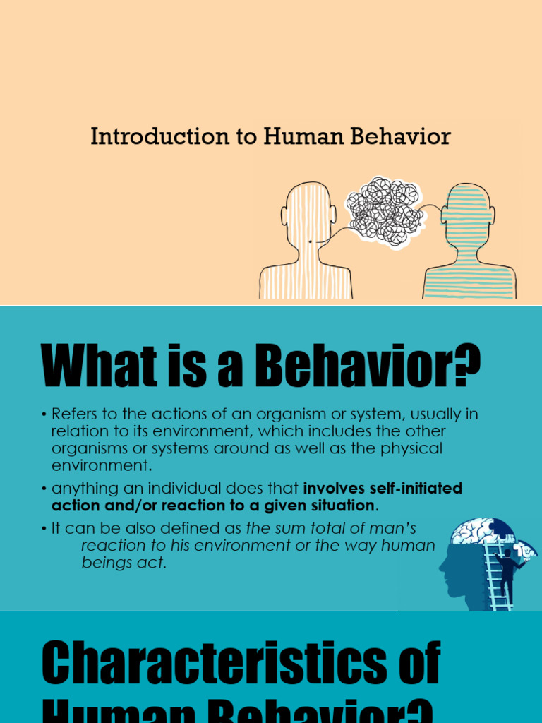 I. Introduction To Human Behavior REVISED | PDF | Insanity Defense ...