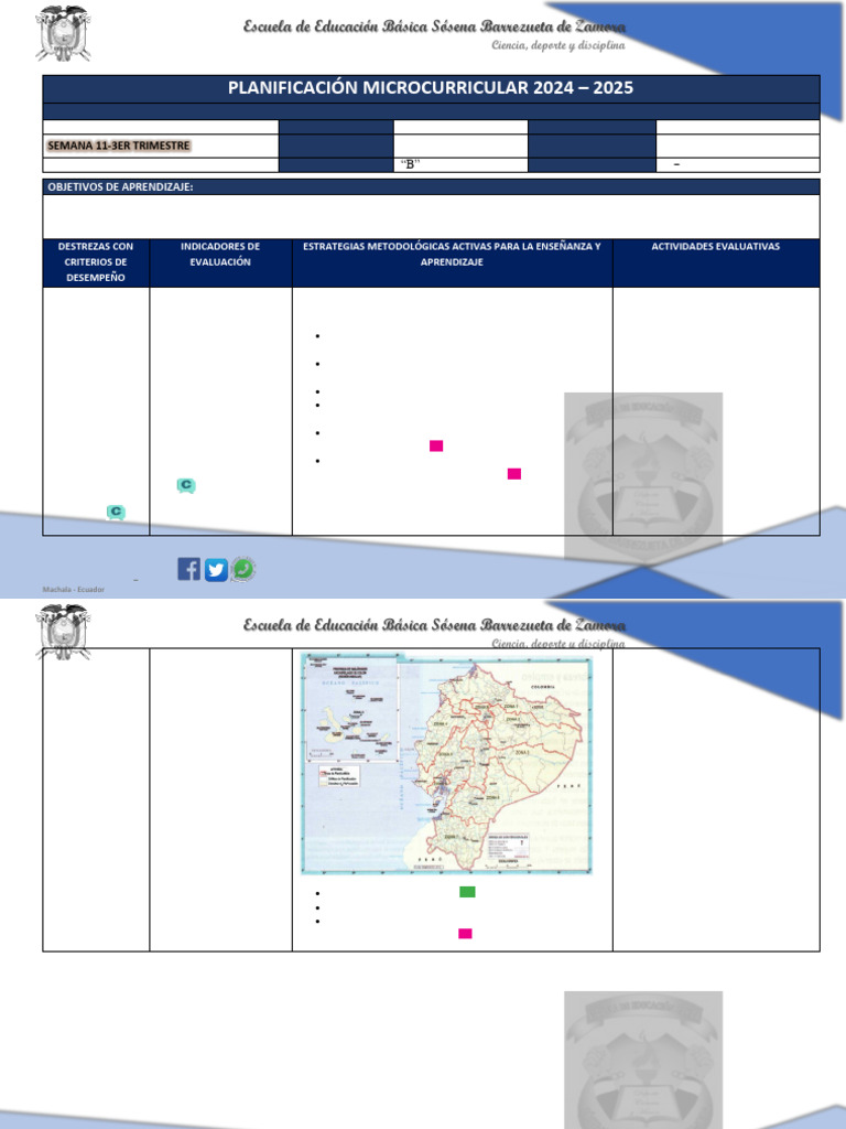 Semana 11 - 3er Trim - Eess - 03 A 07 Febre - 25 | PDF | Cognición | Aprendizaje