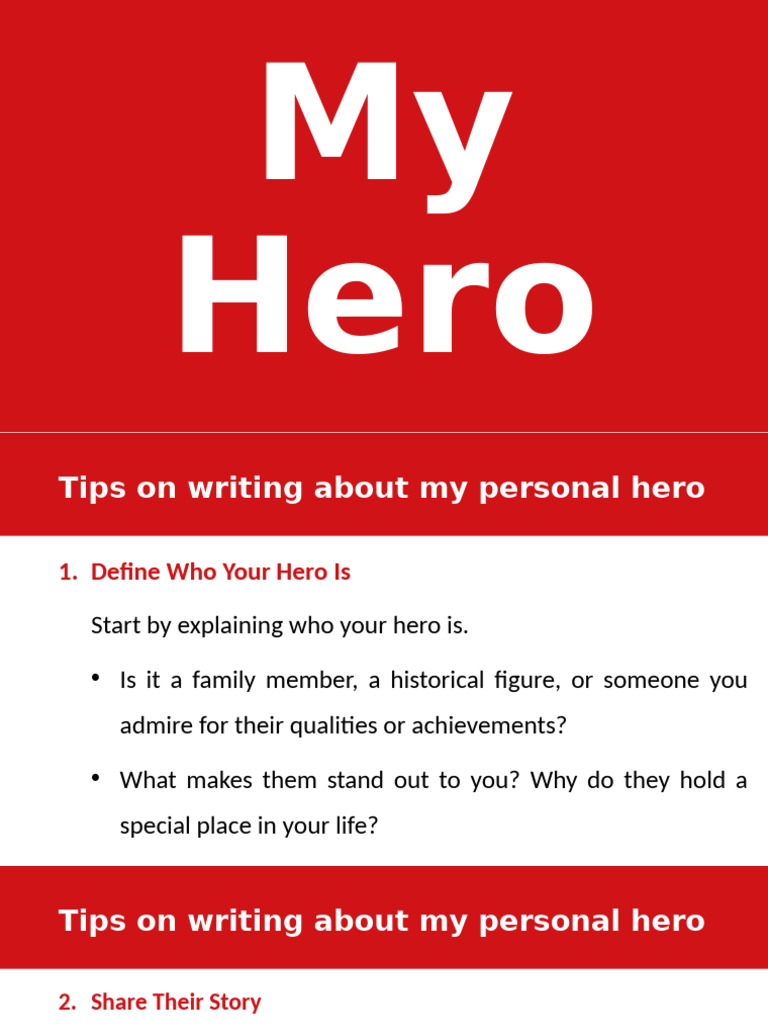 My Hero | PDF