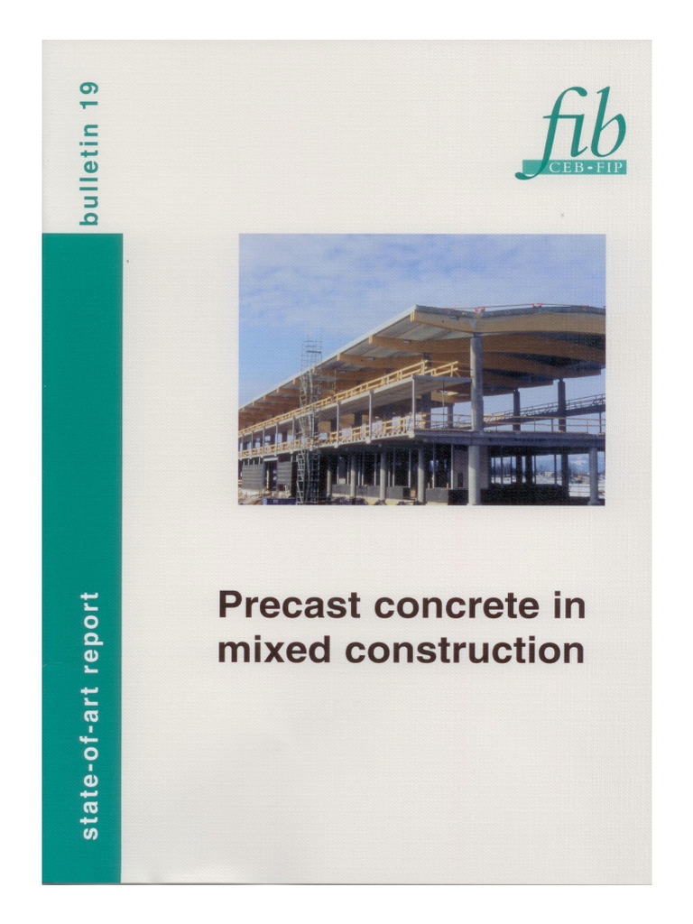 FIB 19 - Precast Concrete in Mixed Construction | PDF | All Rights Reserved | Business Law