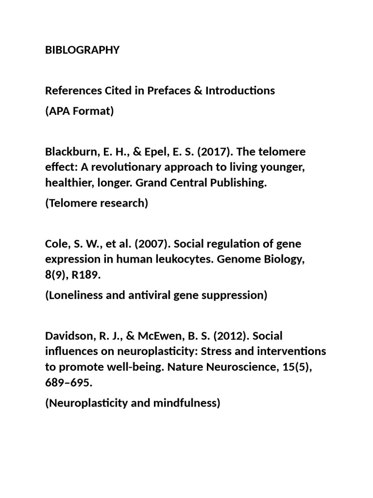 APA References on Health and Well-Being | PDF