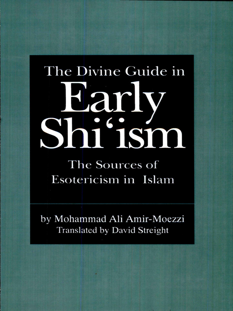 Esotericism in Early Shi'ism | PDF | Reason | Theology
