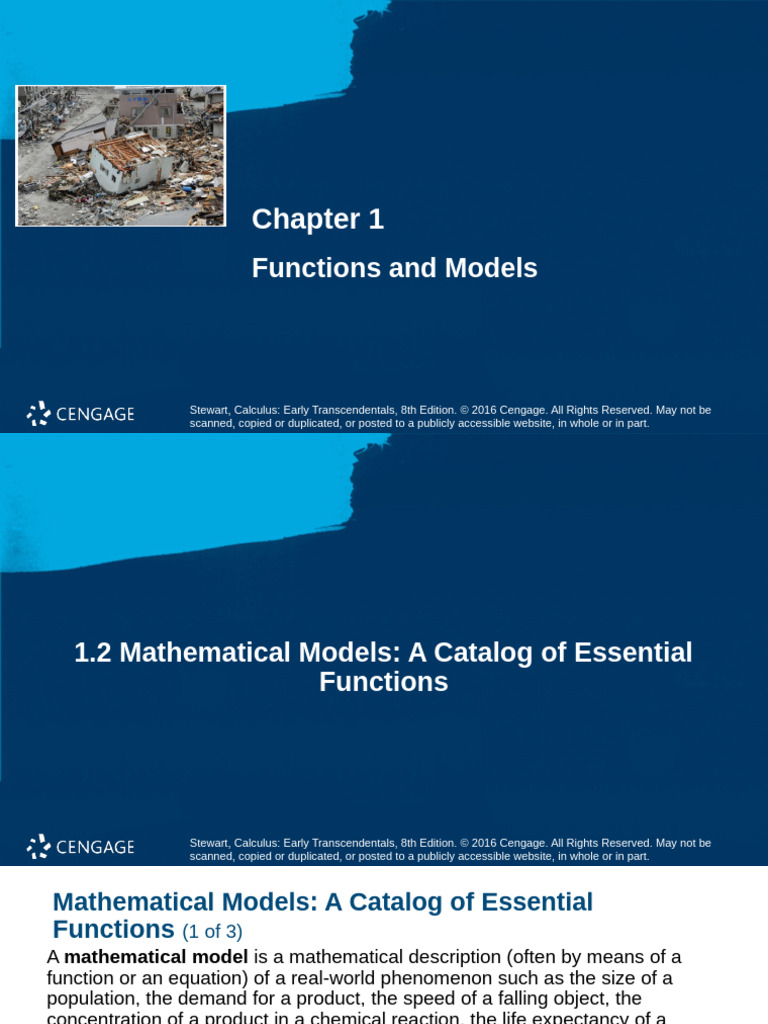 Essential Functions in Mathematical Modeling | PDF | Trigonometric ...
