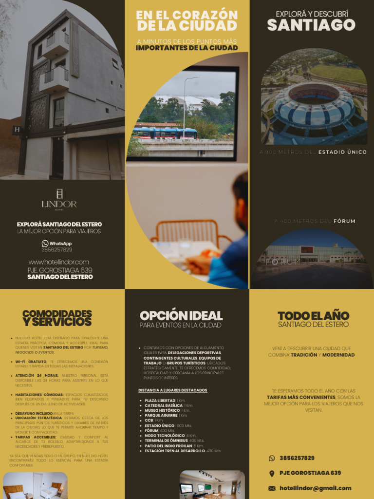 Triptico Lindor V2 | PDF | Hotel