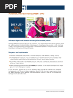 Uscg Approved Type I Offshore PFD Donning Instructions: Model # 110 ...