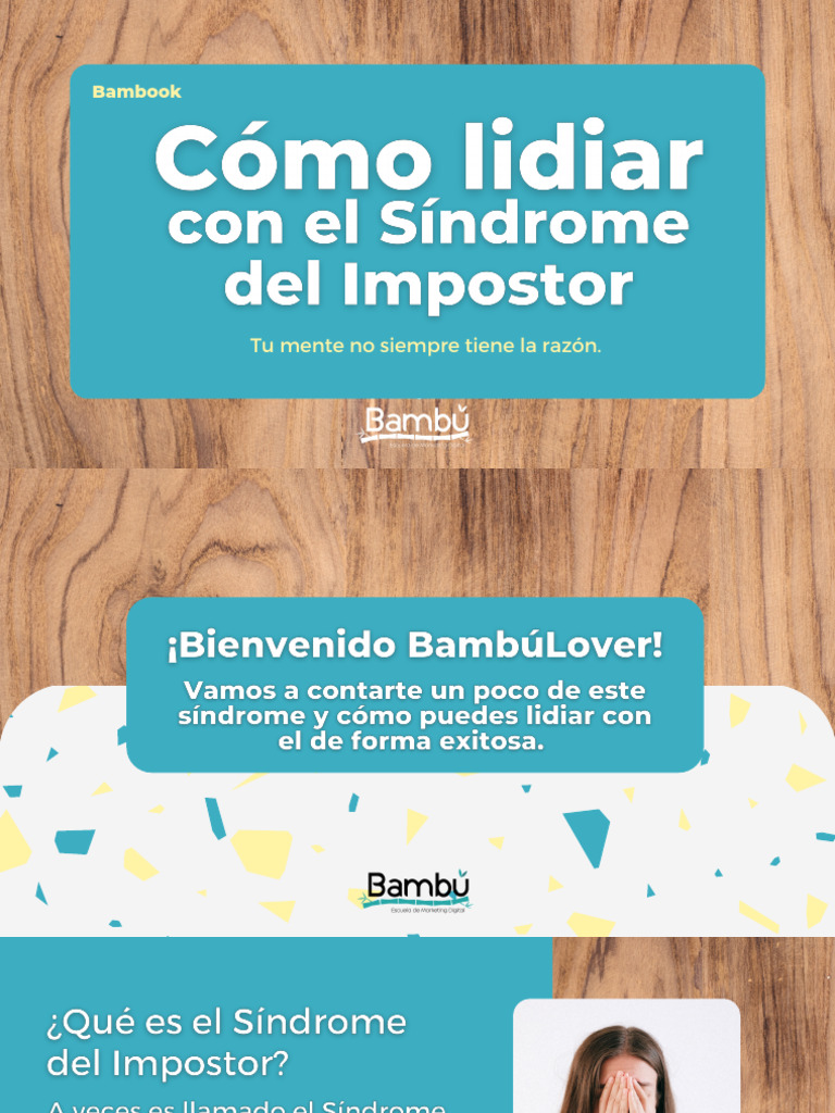 Cómo Lidiar Con El Síndrome Del Impostor | PDF