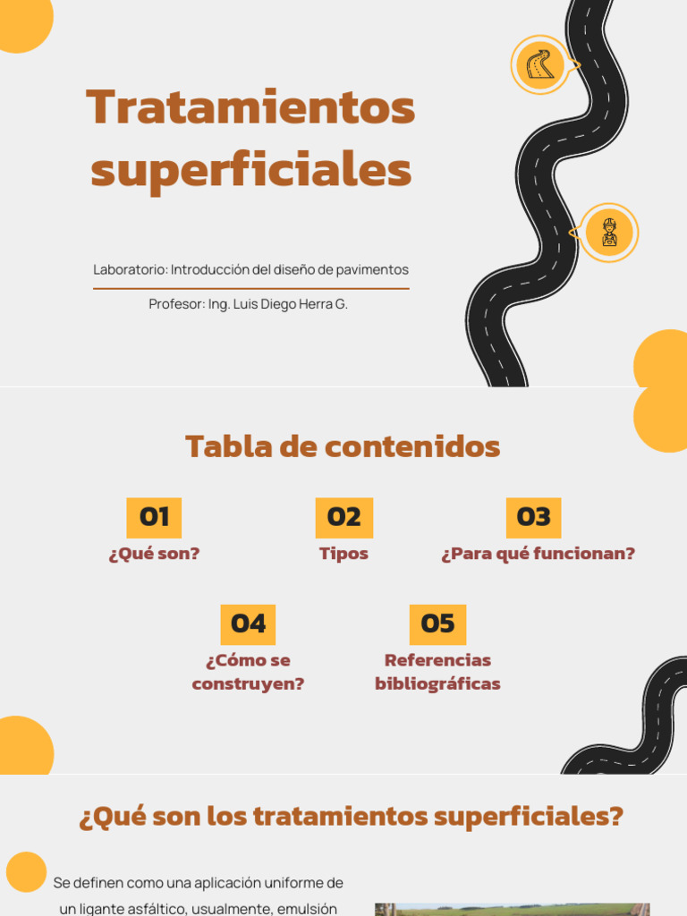 Tratamientos Superficiales - IC-1031 | PDF