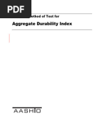 AASHTO (T) - Equivalencias ASTM | PDF