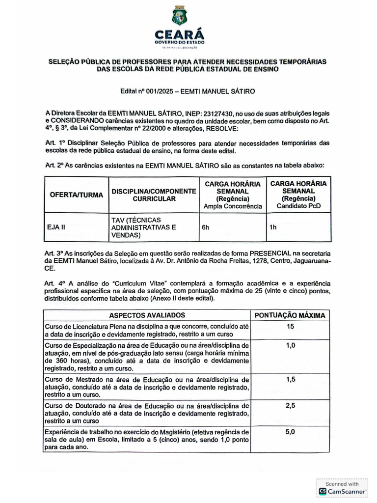 Edital Mansat | PDF