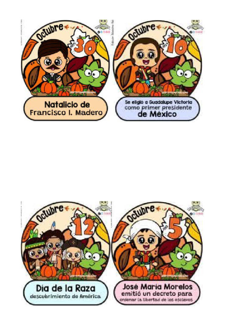 Efemerides Octubre | PDF