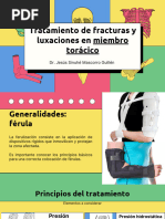Tipos de férulas y sus indicaciones | PDF | Codo | Tobillo
