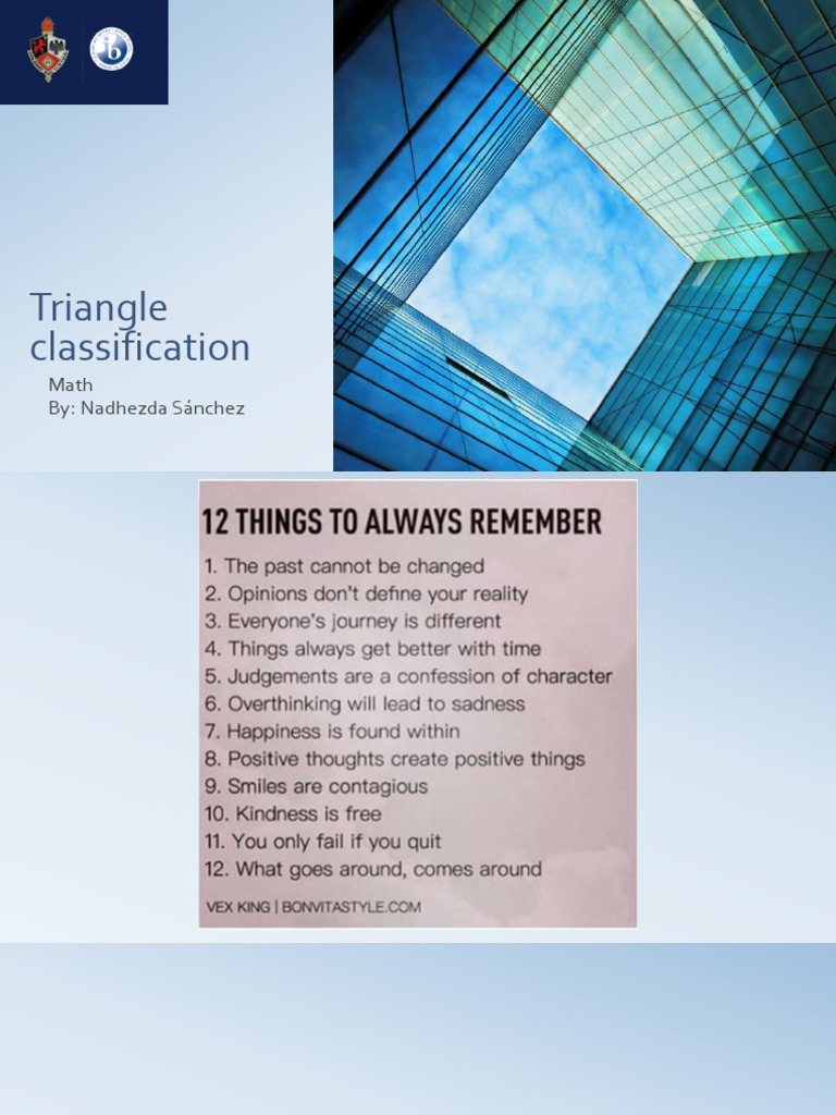 3.+Triangle+Classification | PDF | Triangle | Euclidean Plane Geometry