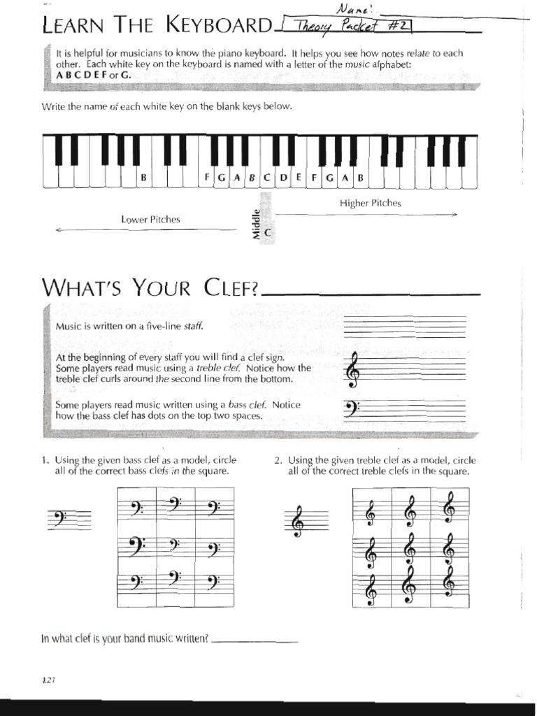 Theory Packet 2 | PDF