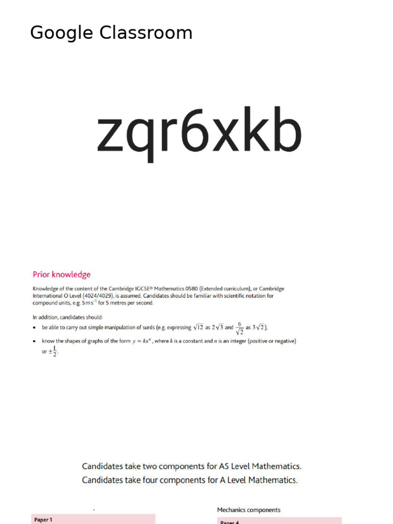 Pure Mathematics Quadratics Guide | PDF | Quadratic Equation ...