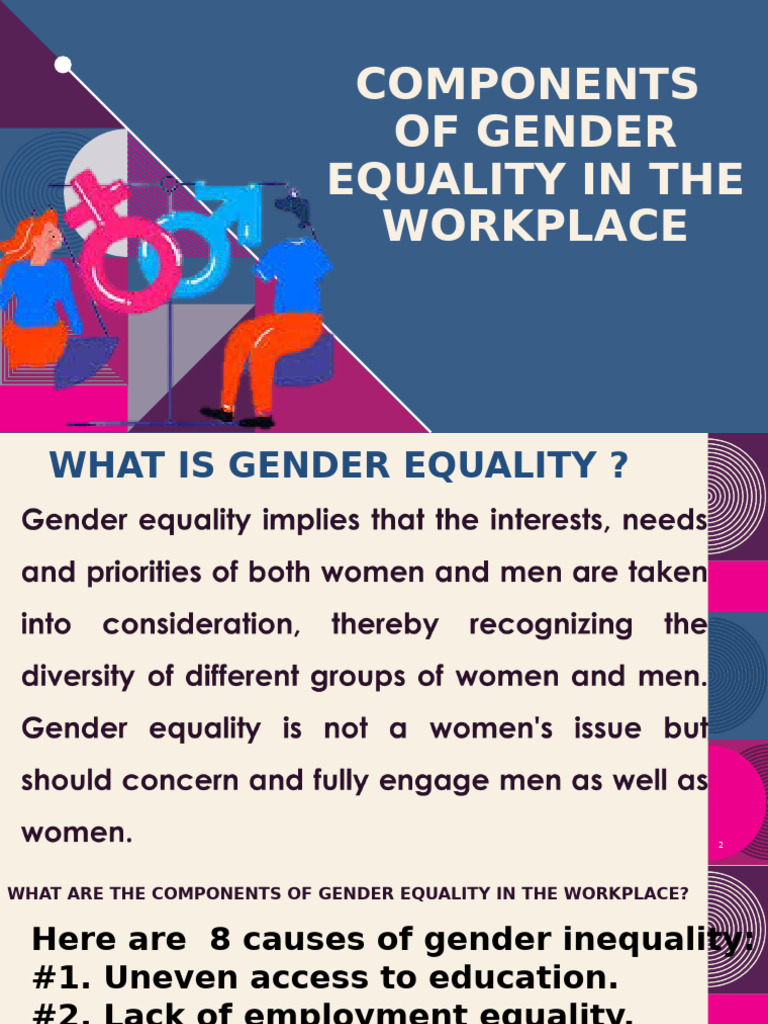Gender Equality Components in Workplace | PDF | Gender Equality ...