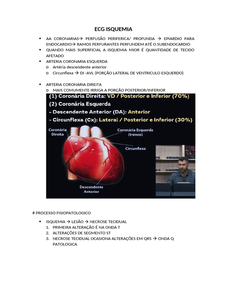 ECG ISQUEMIA | PDF