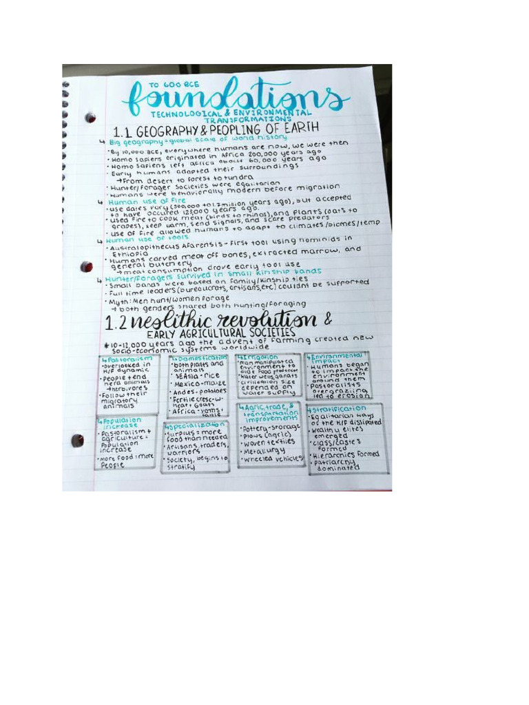 Ap Human Notes | PDF