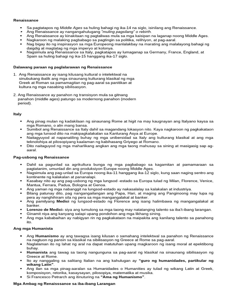 Lesson-Plan-2-Renaissance | PDF