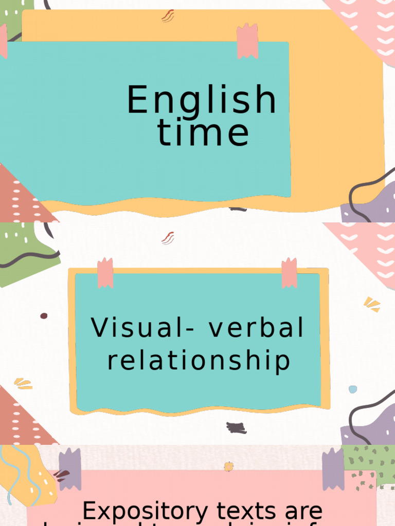Visual Verbal Relatioship | PDF