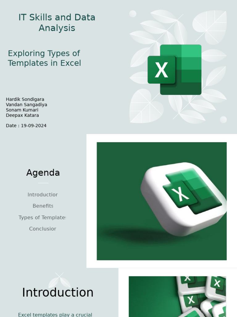 IT Skill Presenation Final | PDF | Microsoft Excel | Business