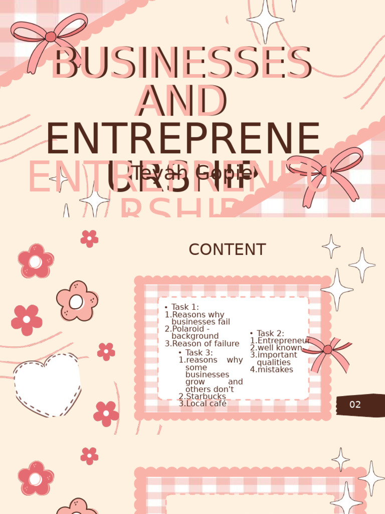 Reasons for Business Success and Failure | PDF | Coffeehouse