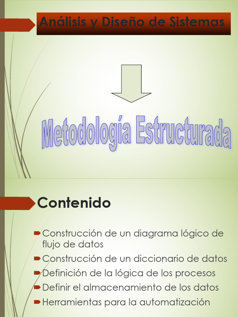 Analisis y Diseno de Sistemas - Metodologia Estructurada 2016 | PDF | Lenguaje de programación ...