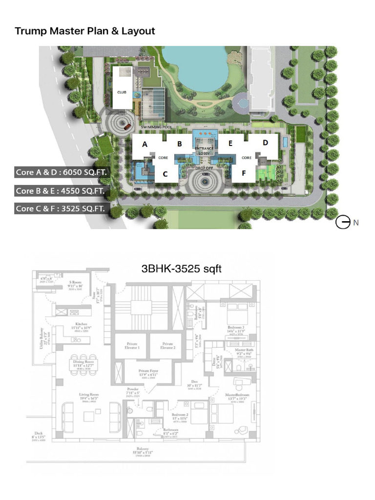 Trump Master Plan & Layout | PDF