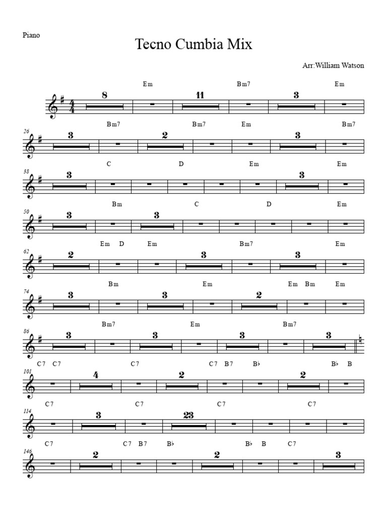 Tecno Mix Piano | PDF