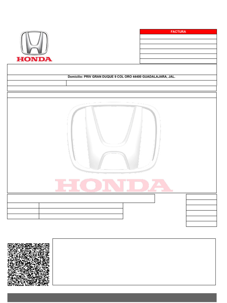 REFA HONDA 2017 URGENTE - Backup | PDF | Tecnologías automotrices | Tecnología de vehículos