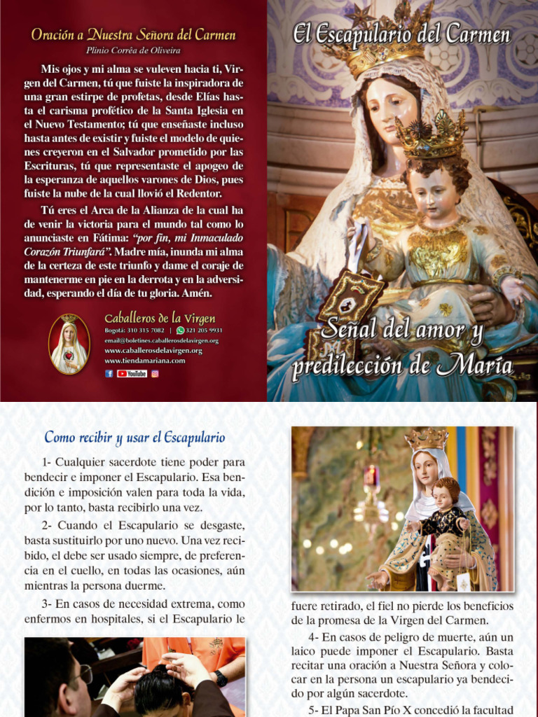 Plegable Escapulario GRAFICA | PDF