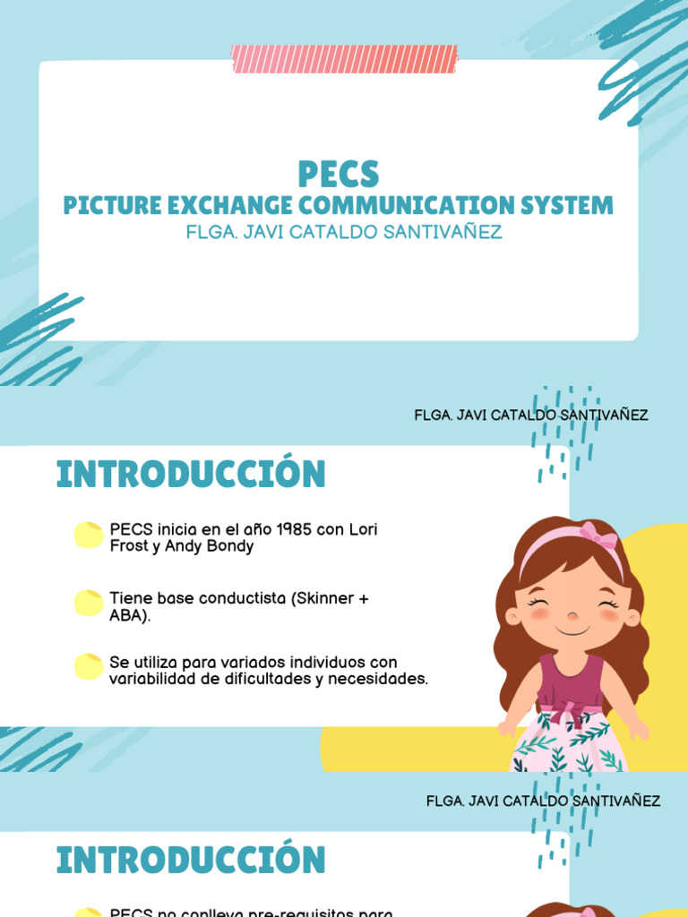Introducción al Sistema PECS | PDF | Behaviorismo | Sicología
