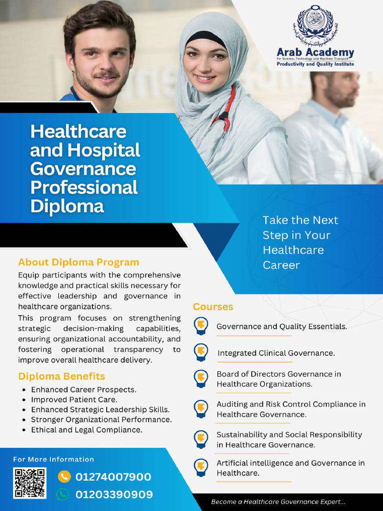 Healthcare and Hospital Governance PD | PDF