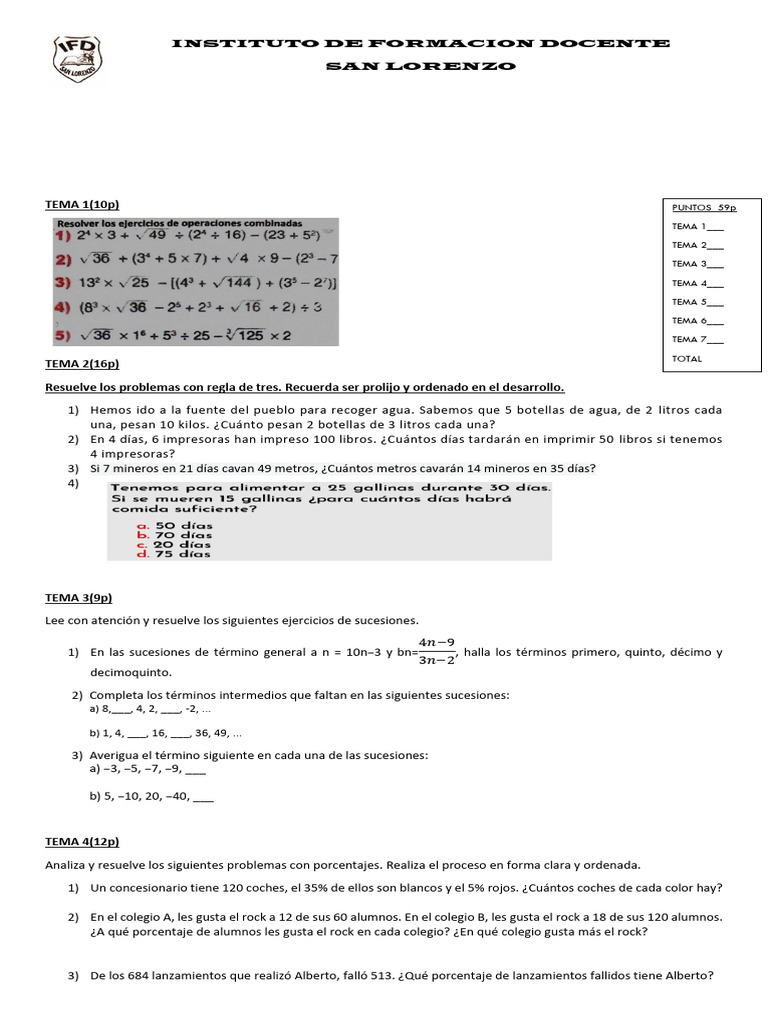 Complementario de Matematica 2024 | PDF