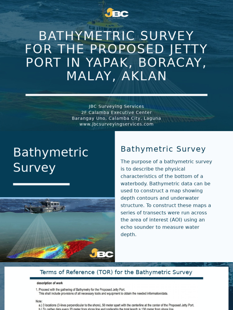 Bathymetric Survey | PDF