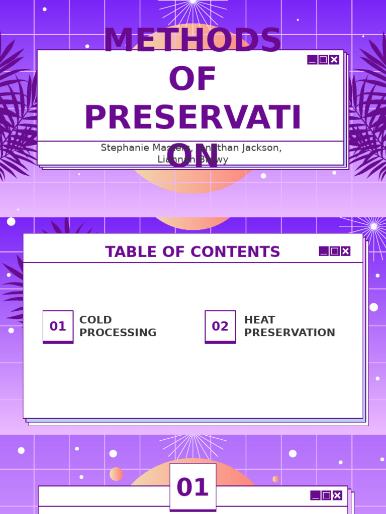 Food Preservation Methods Explained | PDF | Food Preservation | Freezing
