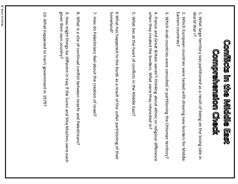 Annotated-conflict Questions (2) | PDF