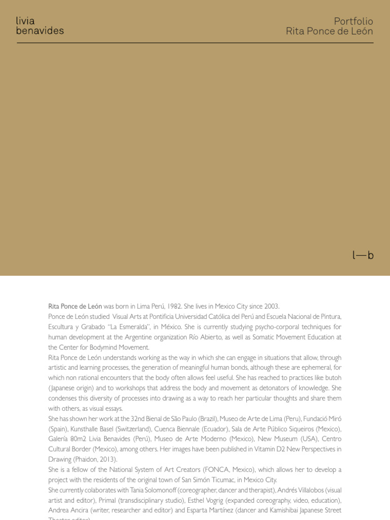 80M2 LB Rita Ponce de Leon (Eng) | PDF