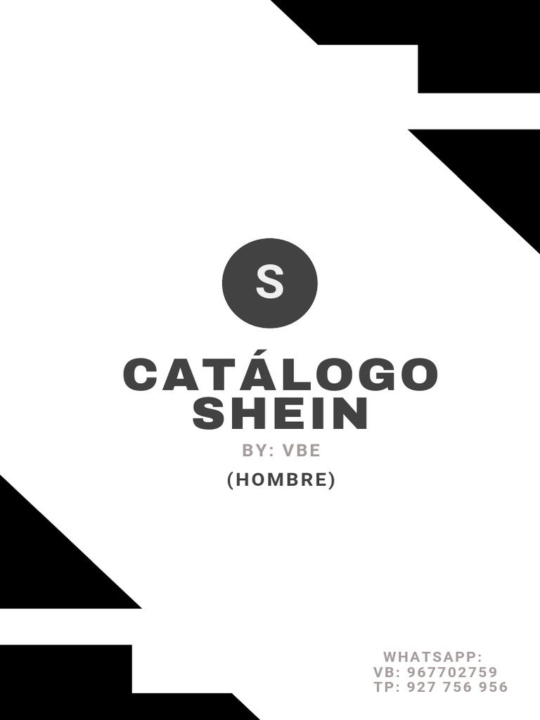 catalogo shein (Hombre) | PDF