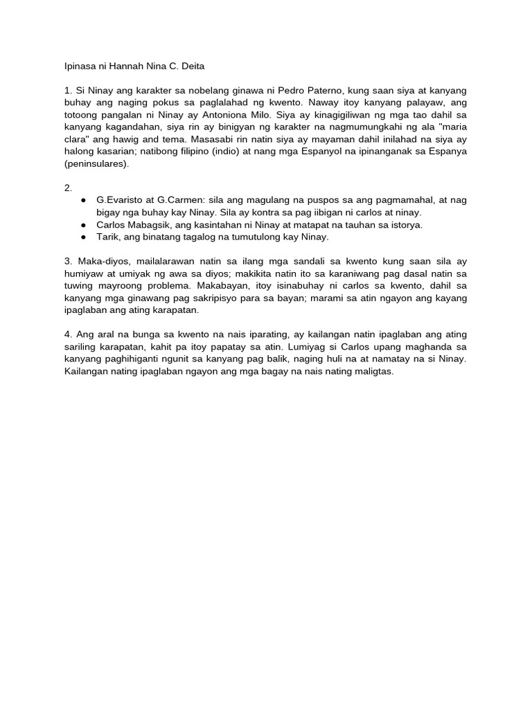 Ninay Reaction | PDF