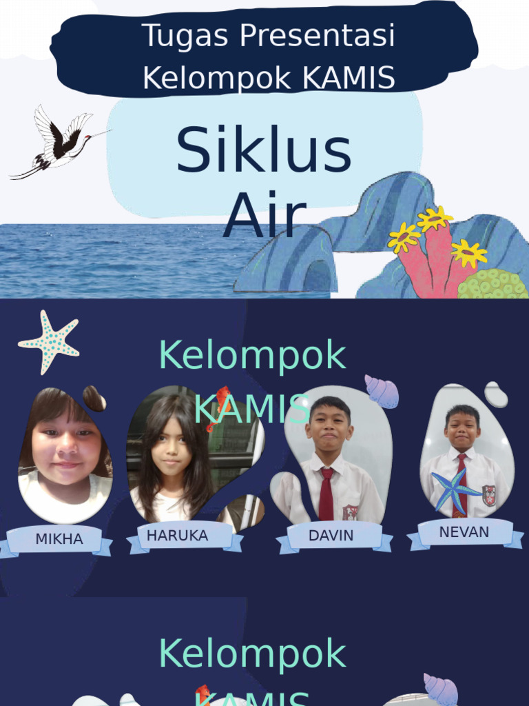 Tugas Kelompok Kamis_siklus Air (4) | PDF