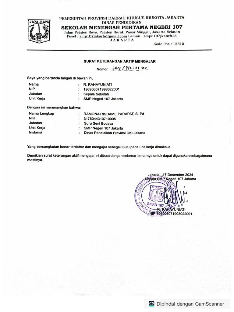 Suket Aktif Mengajar | PDF