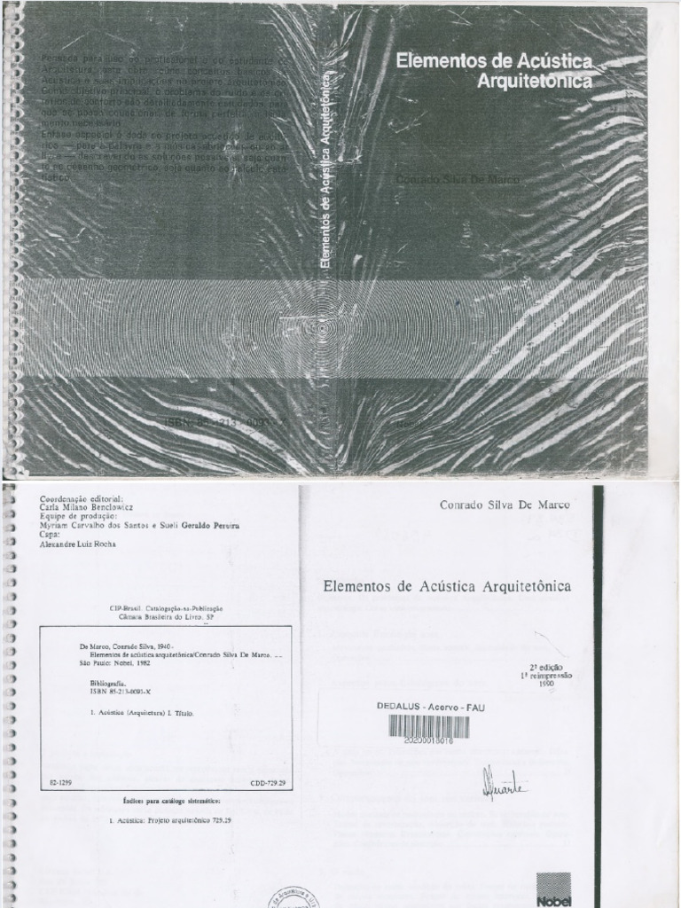Elementos de Acústica Arquitetonica | PDF | Mecânica Clássica | Acústica
