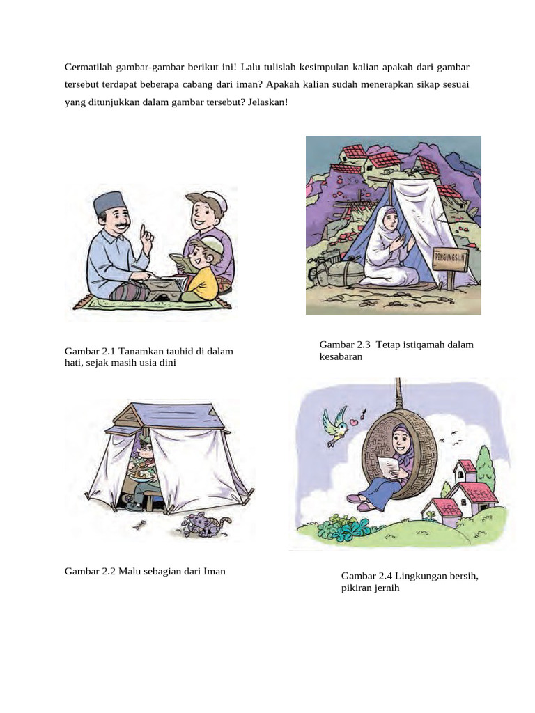 Refleksi Iman Melalui Gambar | PDF