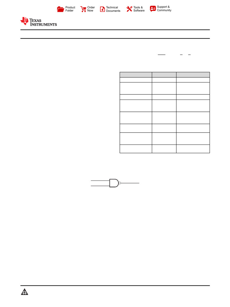 SN 7400 | PDF | Electrostatic Discharge | Logic Gate