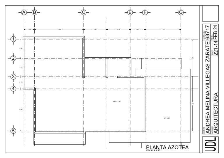 DOBLE CARTA FINAL PLANTA AZOTEA | PDF