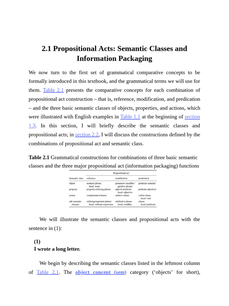 2.1 | PDF | Semantics | Proposition