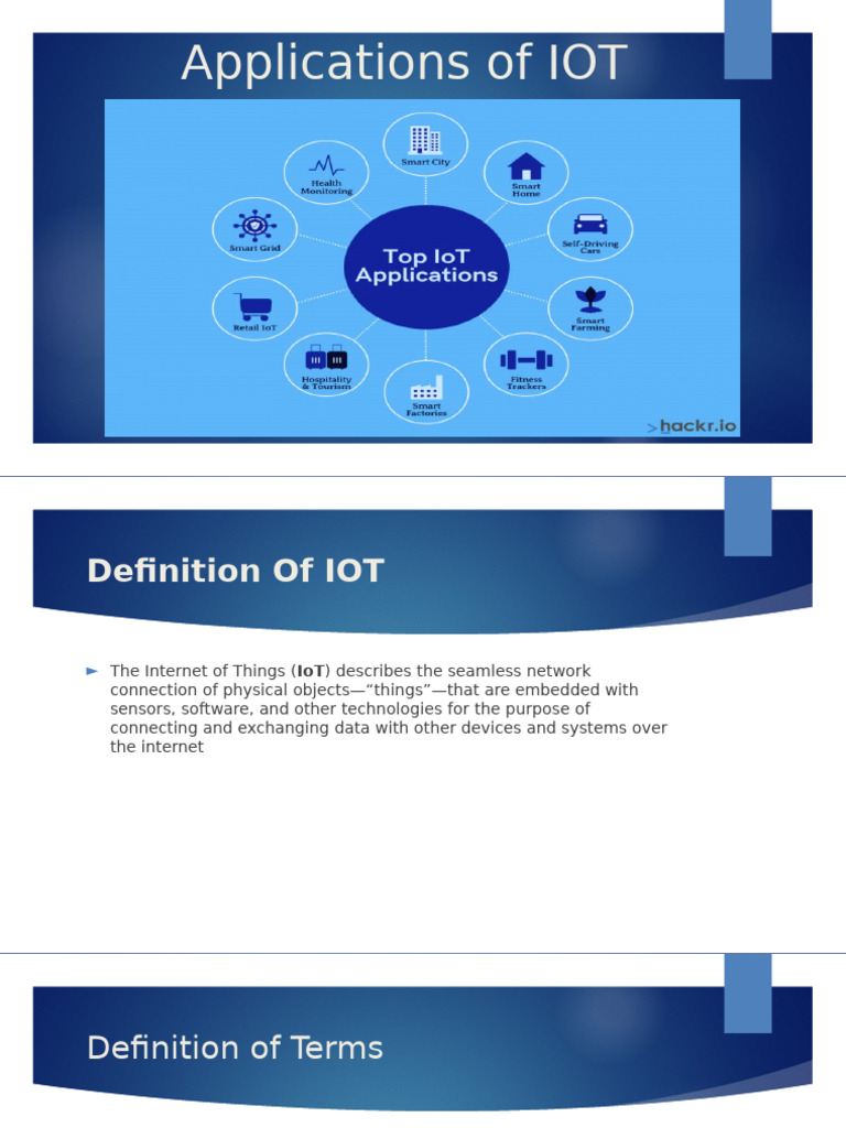 Chapter 5 IOT Applications | PDF | Internet Of Things | Agriculture
